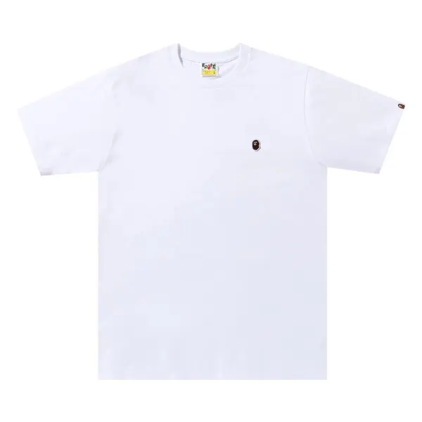 BAPE Ape Head One Point Tee - White