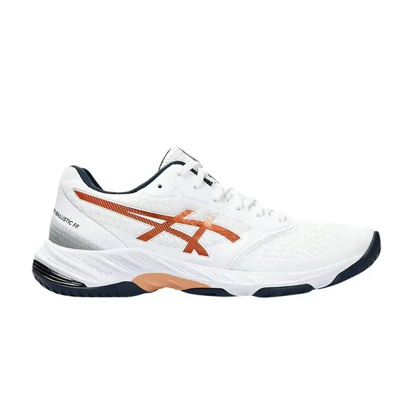 Asics Netburner Ballistic Ff 3 Athletic Sneakers - White
