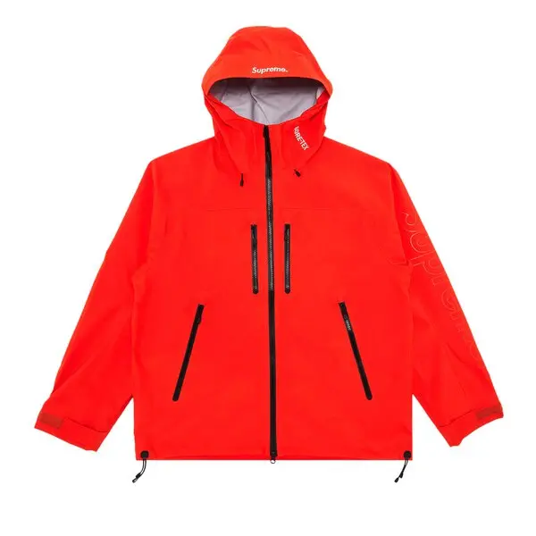Supreme Gore-tex Taped Seam Shell Jacket - Orange