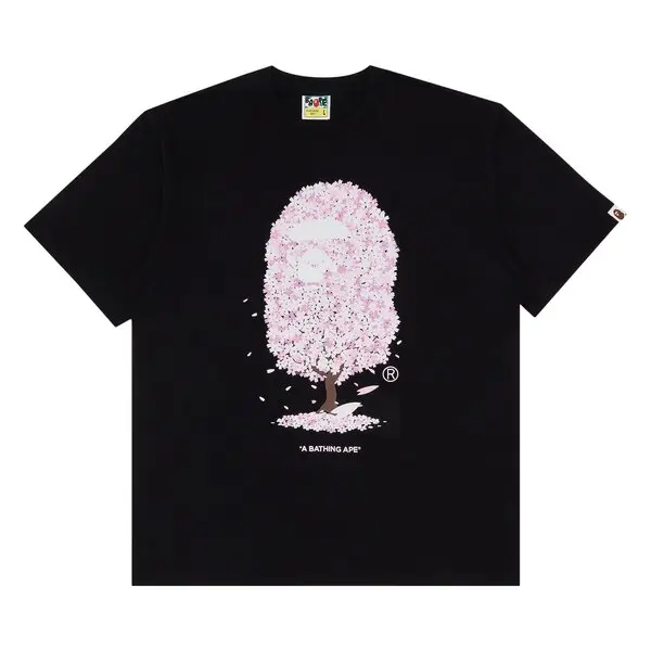 BAPE Sakura Tee - Black