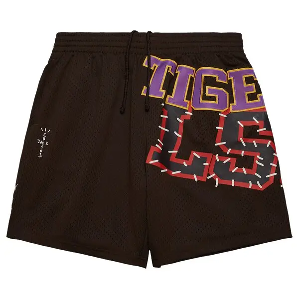 CACTUS JACK BY TRAVIS SCOTT X Mitchell & Ness Louisiana State University Shorts