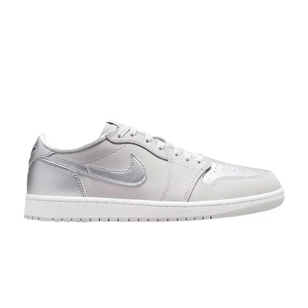 JORDAN 1 Retro Low Og Metallic Silver - Grey