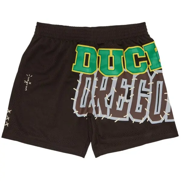 CACTUS JACK BY TRAVIS SCOTT X Mitchell & Ness University Of Oregon Shorts