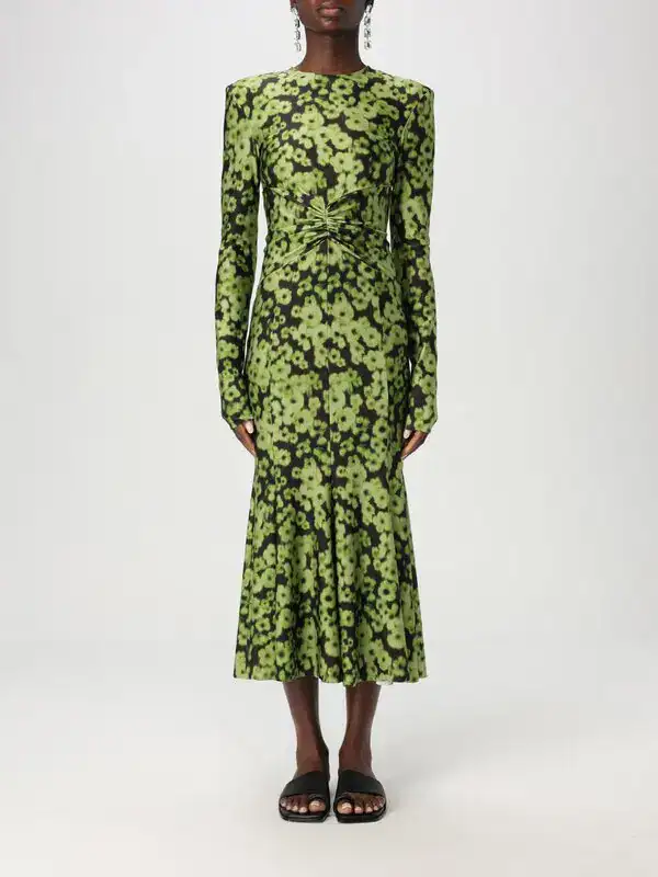 Philosophy Di Lorenzo Serafini Dress In Green - 20% Off | Editorialist