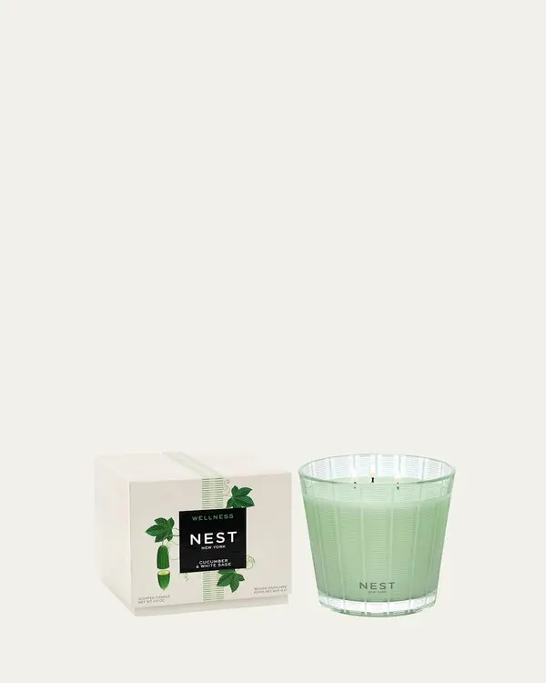 NEST NEW YORK Cucumber & White Sage Candle - One-color