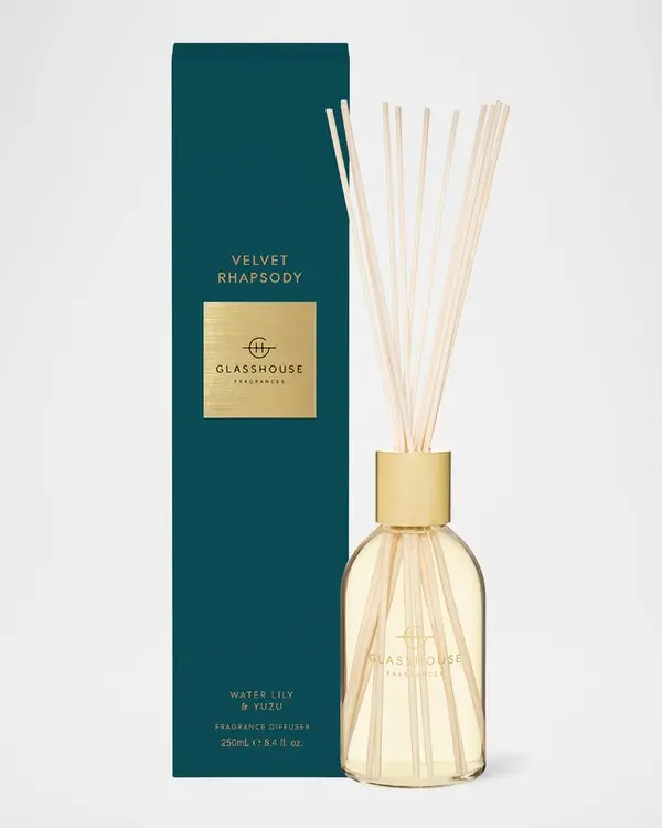 GLASSHOUSE FRAGRANCES Velvet Rhapsody Fragrance Diffuser, 8.4 Oz
