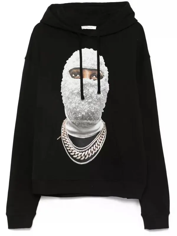 IH NOM UH NIT Future Mask Hoodie - Black