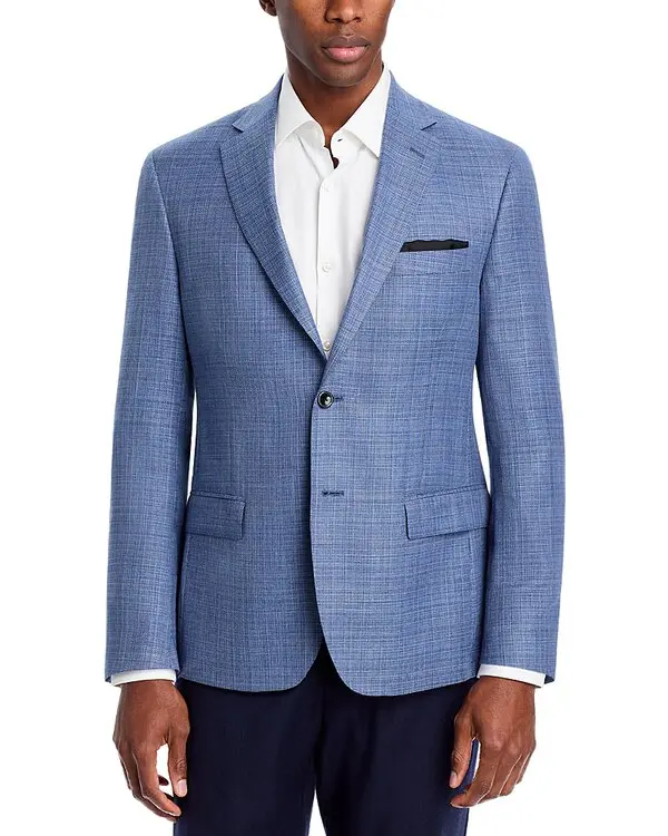 Bloomingdale'S Melange Basketweave Regular Fit Sport Coat Exclusive