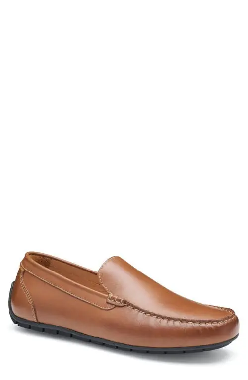 Johnston & Murphy Beck Venetian Loafer - Tan Full Grain
