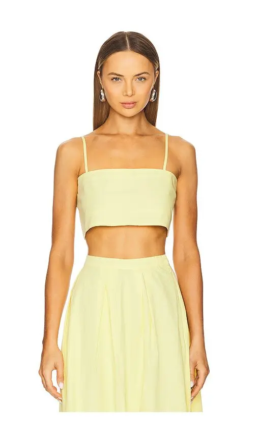 AZLEE Walton Top - Lemon