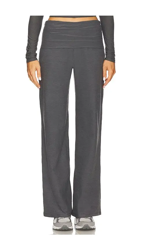 Beyond Yoga Spacedye Foldover Wide Leg Pant