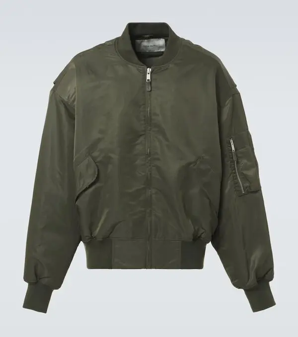 Entire Studios A4 Bomber Jacket In Green - 50% Off | Editorialist