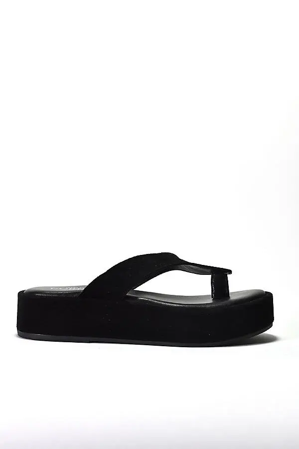 Cordani Kendra Thong Sandals - Black
