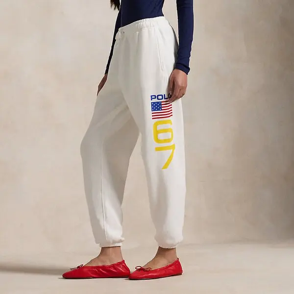 Ralph Lauren Flag Logo Fleece Sweatpants