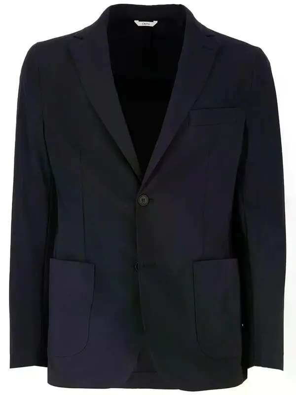 CRUNA Single-breasted Blazer - Blue