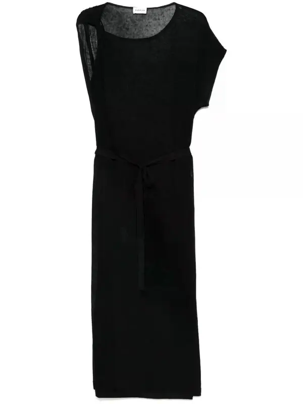 P.a.r.o.s.h Twist-detail Maxi Dress