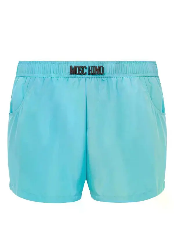 Moschino Logo-patch Swim Shorts