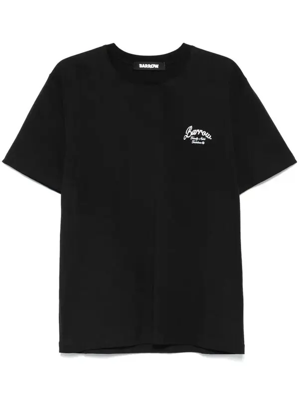 BARROW Graphic-print T-shirt - Black