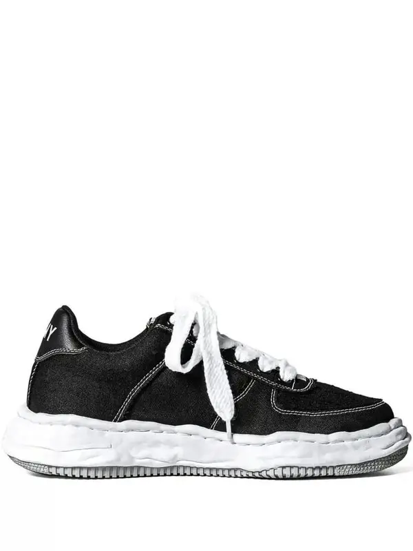 Mihara Yasuhiro Wayne Og Sole Sneakers - Black