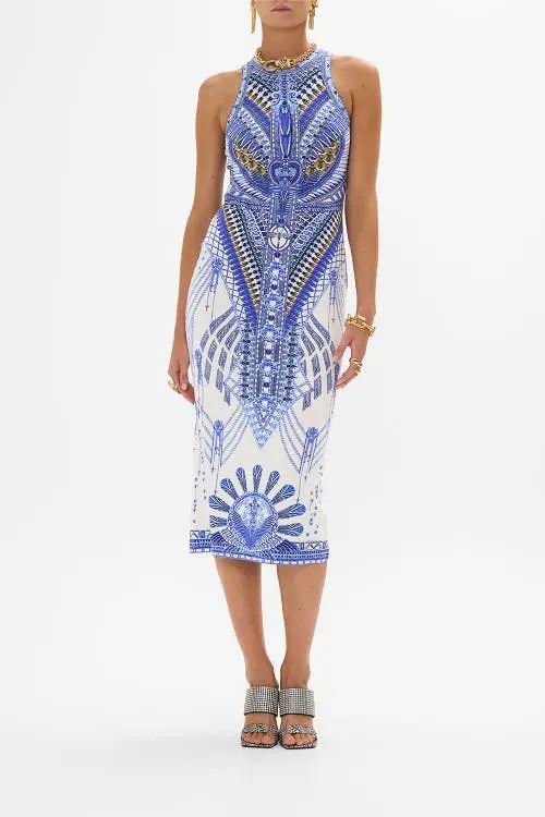Camilla Jersey Tank Dress In Dancing With Daylight - 15% Off | Editorialist