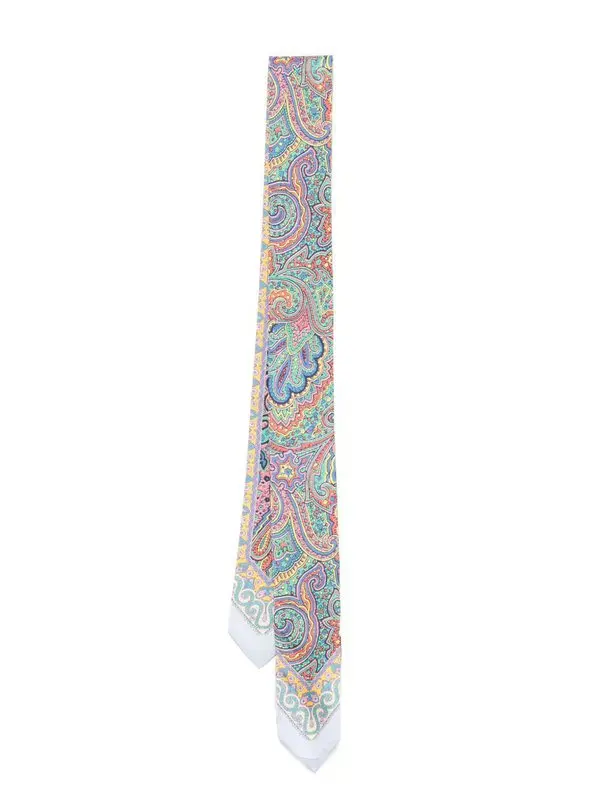 Etro Printed Silk Scarf