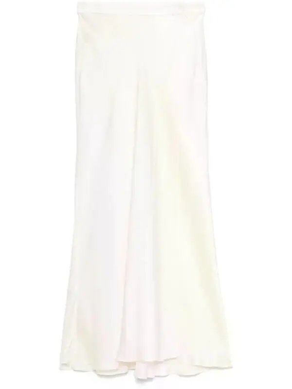 SEMICOUTURE Ambra Midi Skirt - Neutrals
