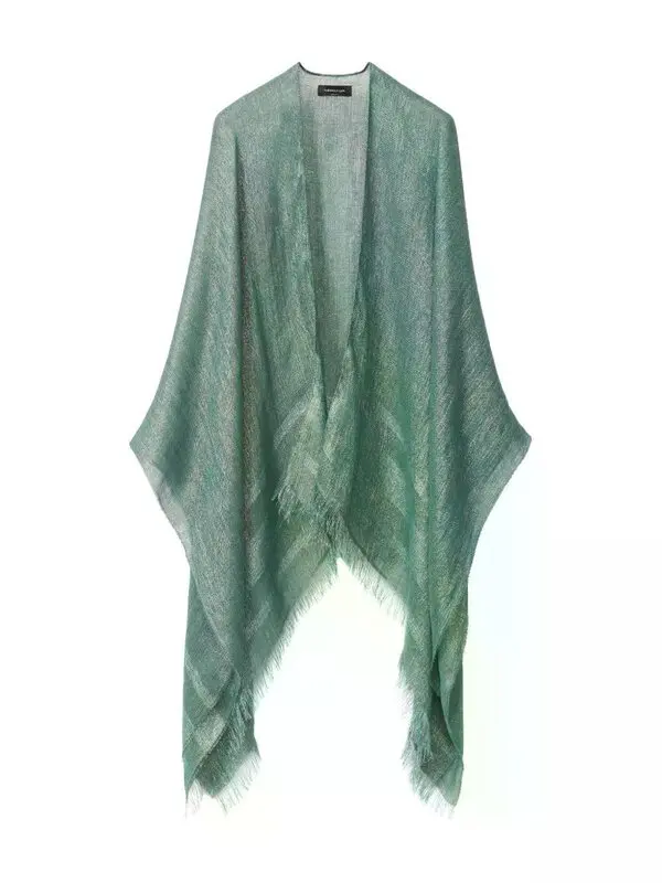 Fabiana Filippi Metallic-threading Cape