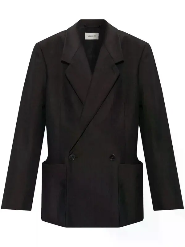 LEMAIRE Double-breasted Blazer - Grey