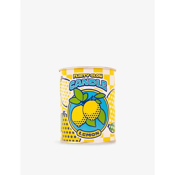 SELETTI Flirty Glow Lemon Scented Wax Candle