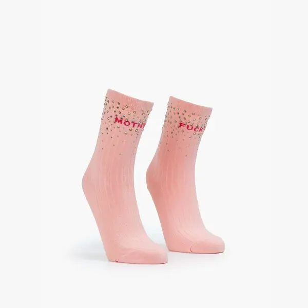 MOTHER The Half Step Socks With Crystals