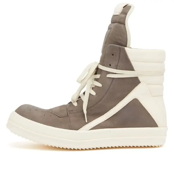 Rick Owens Geobasket High-top Sneakers - Dust/milk