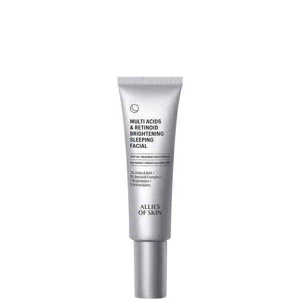 ALLIES OF SKIN Multi Acids & Retinoid Brightening Sleeping Facial 48ml