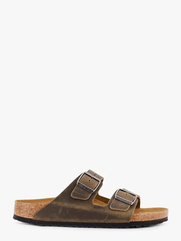 BIRKENSTOCK Arizona Leather Sandals - Green