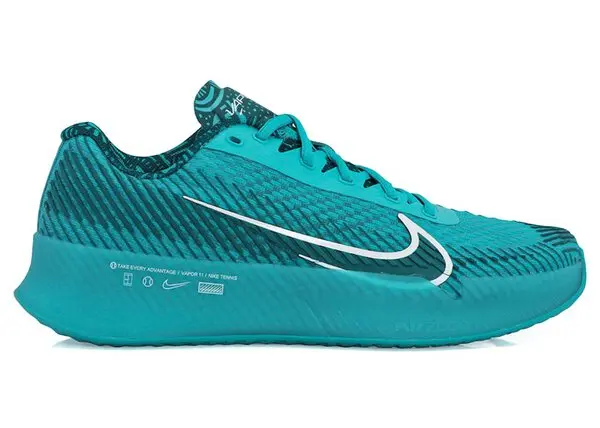 Nike Court Air Zoom Vapor Hc - Teal Nebula/geode Teal/white
