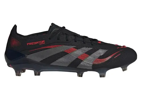 Adidas Predator Elite Fg Stealth Victory Pack - Core Black/grey Four/lucid Red