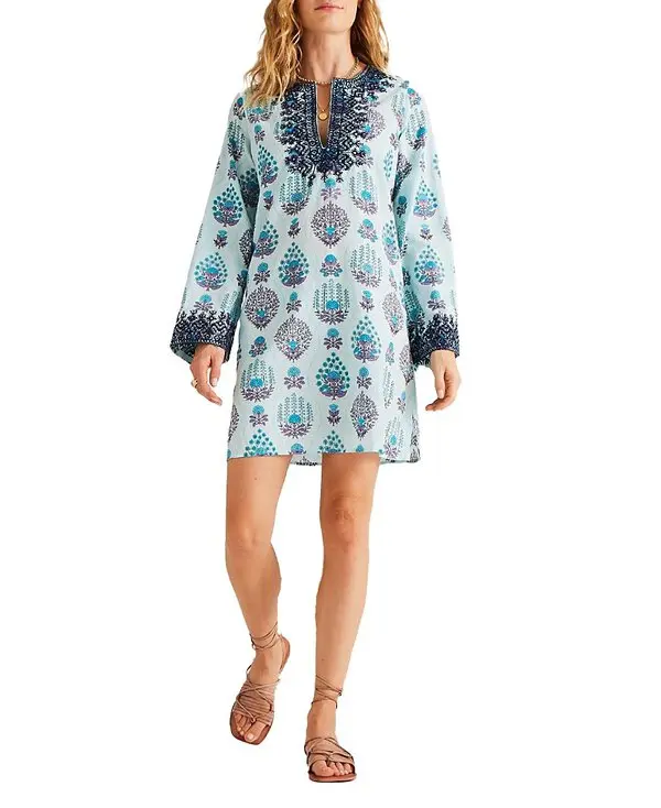 Calypso St. Barth Asha Tunic - French Spring Blue