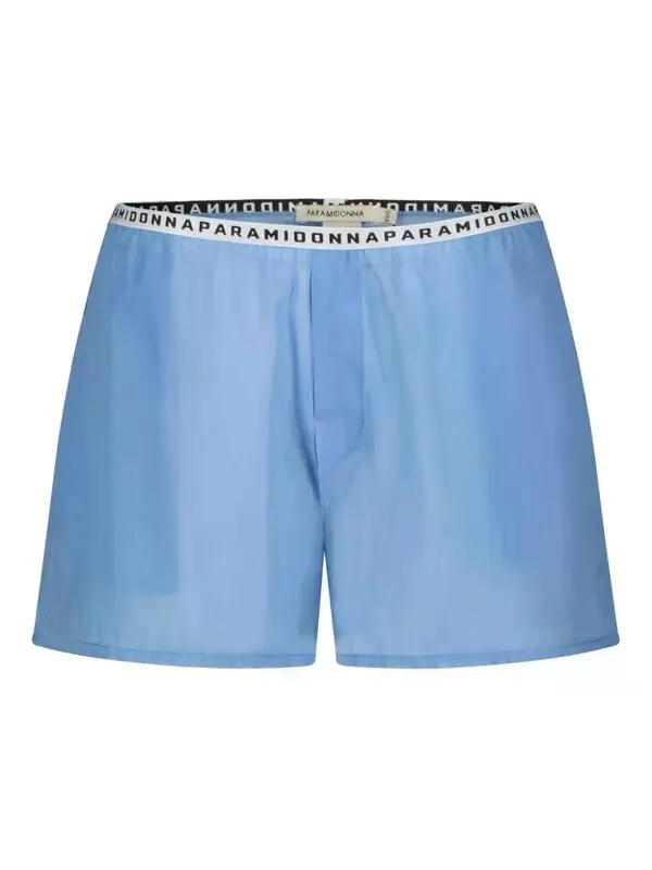 PARAMIDONNA Tessa Beach Shorts - Blue