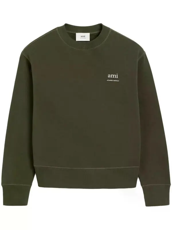 Ami Print Sweatshirt - Green
