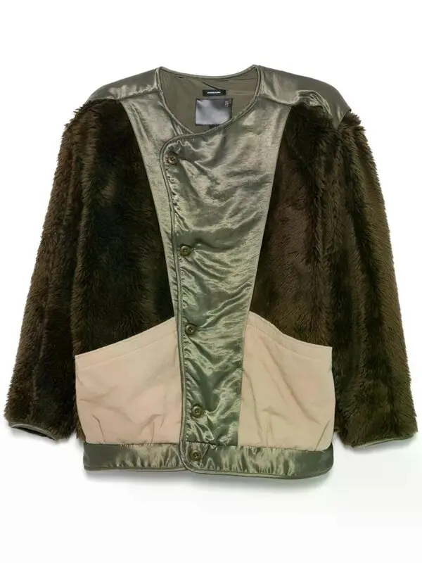R13 Faux Fur Jacket - Green