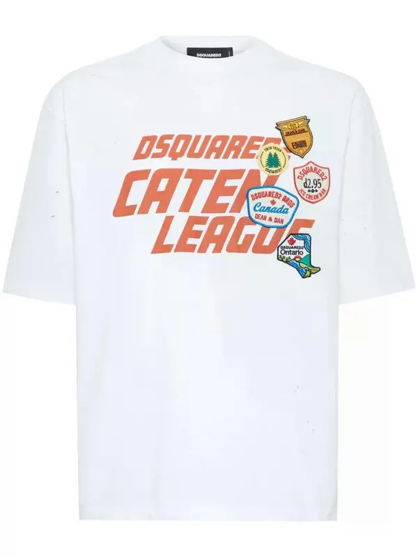 Dsquared2 Patch-detail T-shirt