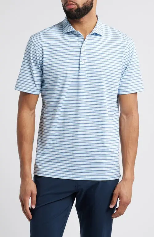 Johnnie-o Bronte Stripe Prep-formance Golf Polo - Majorca
