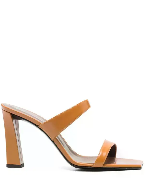GIUSEPPE ZANOTTI 90mm Flaminia Sandals - Brown