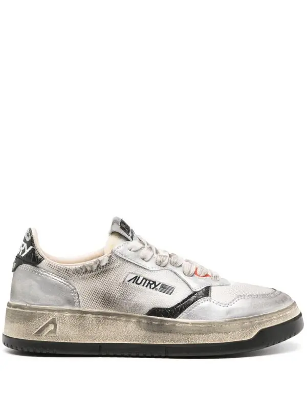 AUTRY Medalist Sneakers - Silver