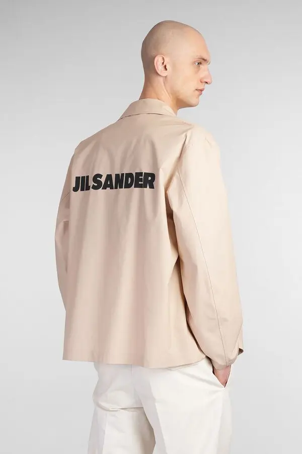 JIL SANDER Blouson 03 Casual Jacket - Beige