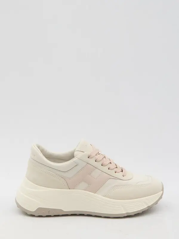 Hogan Hi-Fi Sneakers In Beige - 20% Off | Editorialist