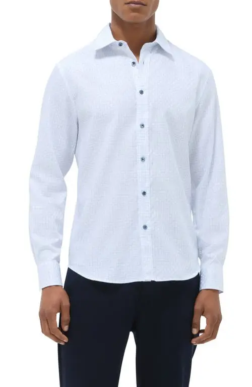 Bugatchi Julian Shaped Fit Button-up Shirt - White