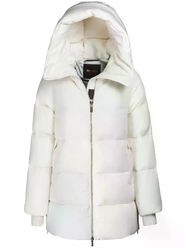 MOORER Carinzia-ba1 Raincoat - White