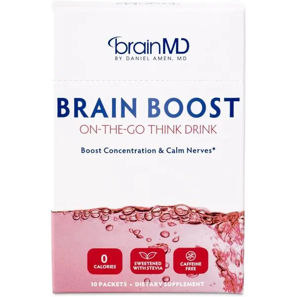 BRAINMD Brain Boost On-the-go 1 Box / 10 Packets