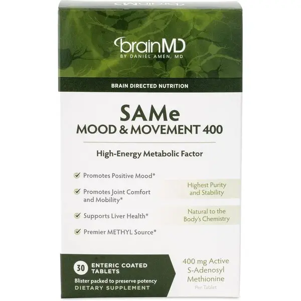 BRAINMD Same Mood & Movement 400 30 Tablets