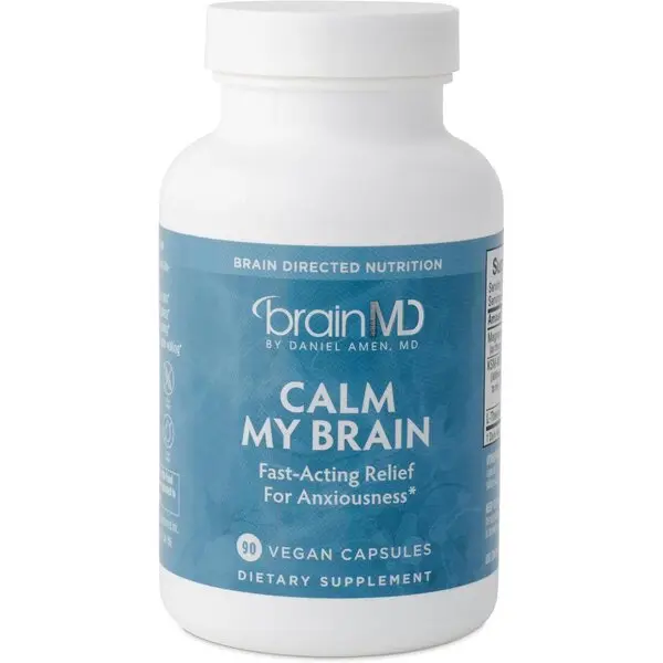 BRAINMD Calm My Brain 90 Capsules
